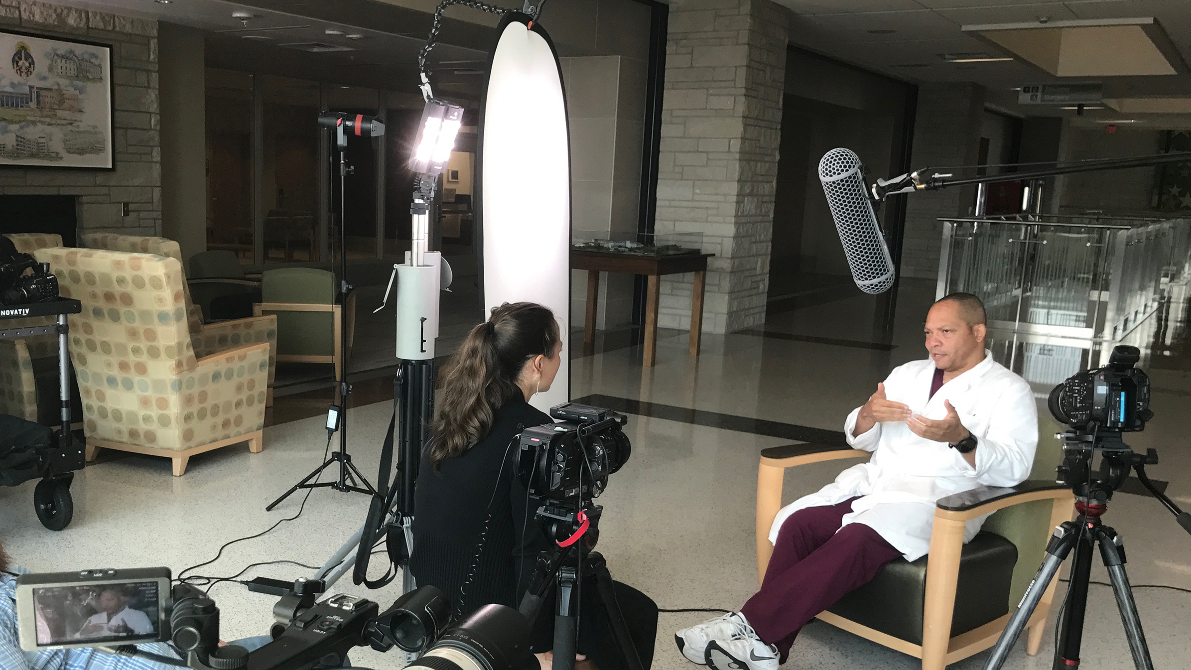 How to Light Interviews in a Hospital | FoxFury