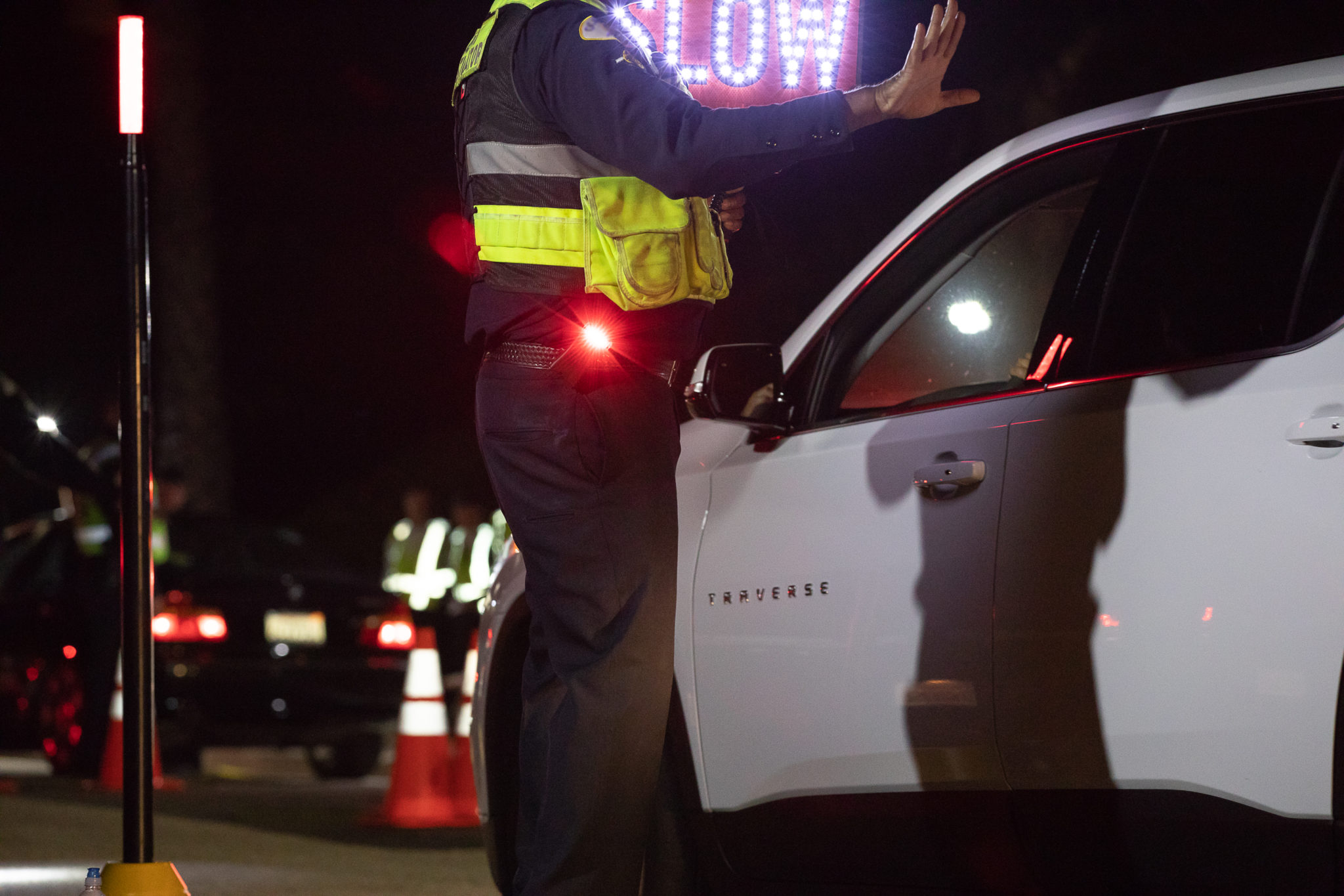 Lighting a DUI Checkpoint | FoxFury