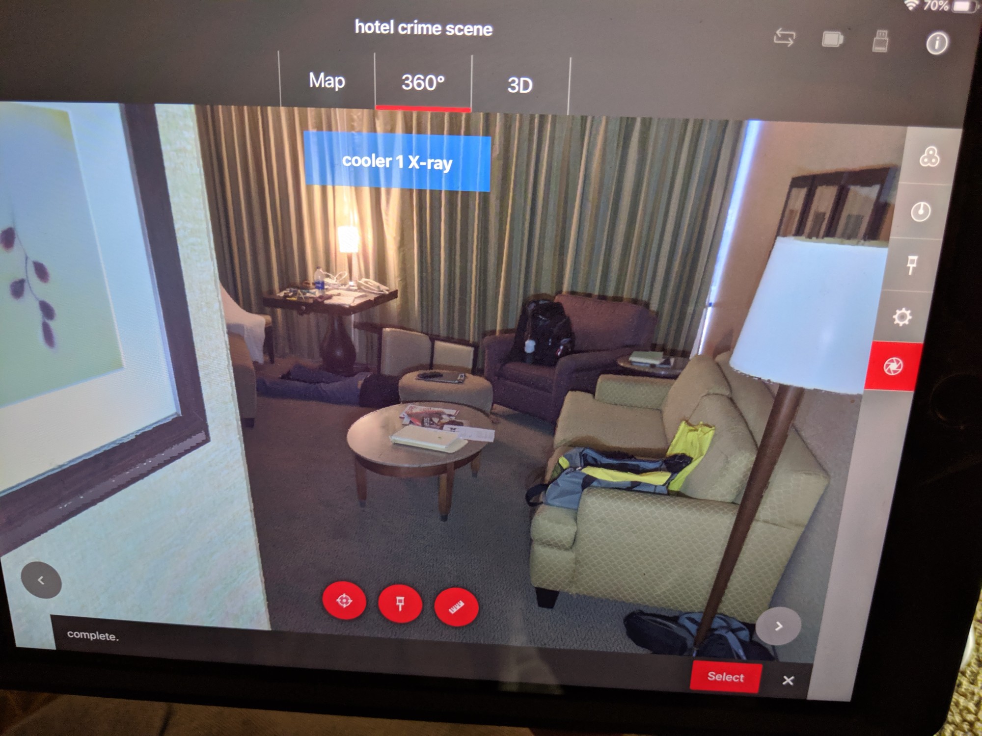 Case Study: Low Light Laser Scanning in a Mock Indoor Crime Scene | FoxFury